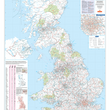UK Postcode Wall Map of Great Britain & NI | Map Marketing