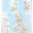 UK Postcode Wall Map of Great Britain & NI | Map Marketing