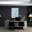 UK Postcode Wall Map of Great Britain & NI | Map Marketing