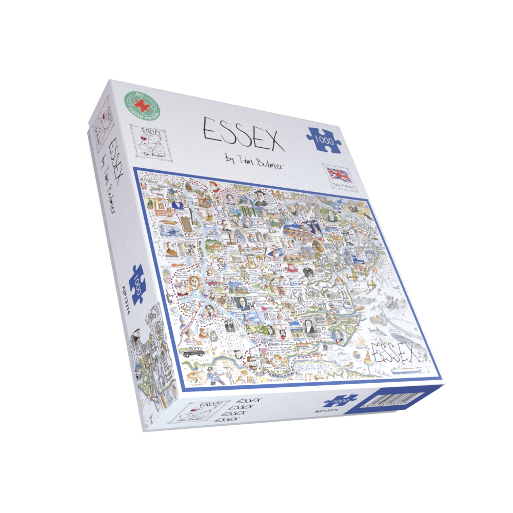 Essex - Tim Bulmer 1000 Piece Jigsaw Puzzle – Map Marketing