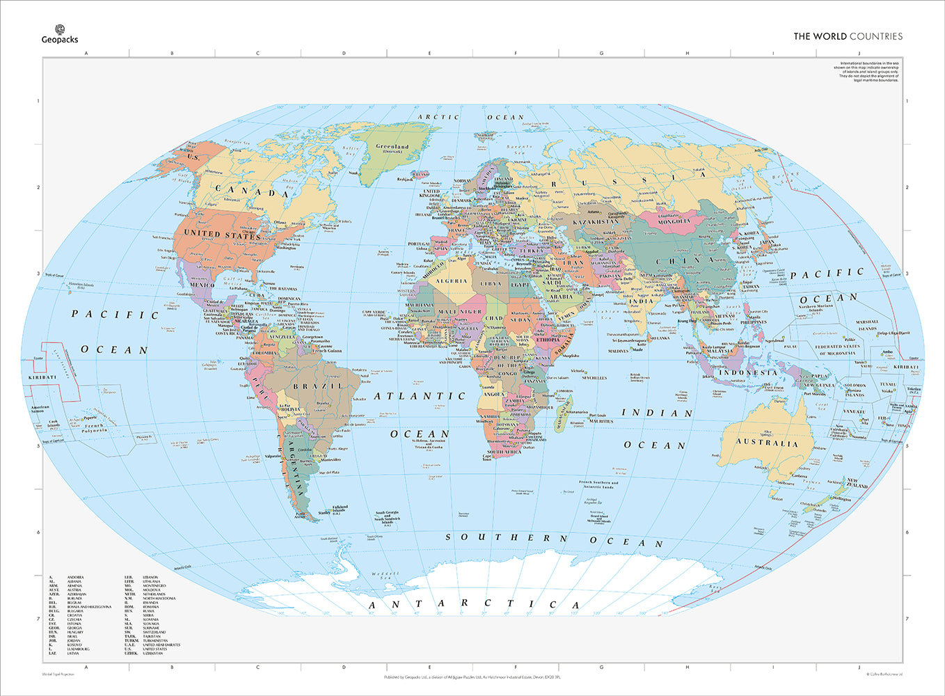 World Countries Map – Map Marketing