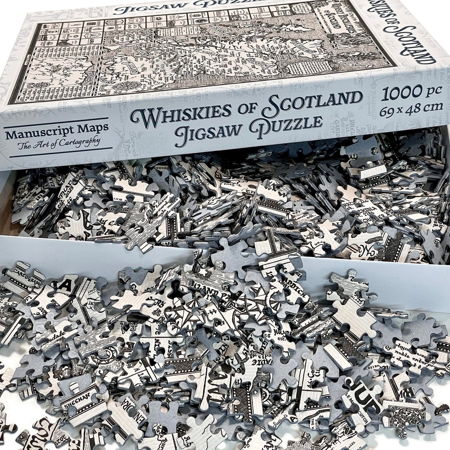 Whisky Map Jigsaw Puzzle - 1000 pieces – Map Marketing