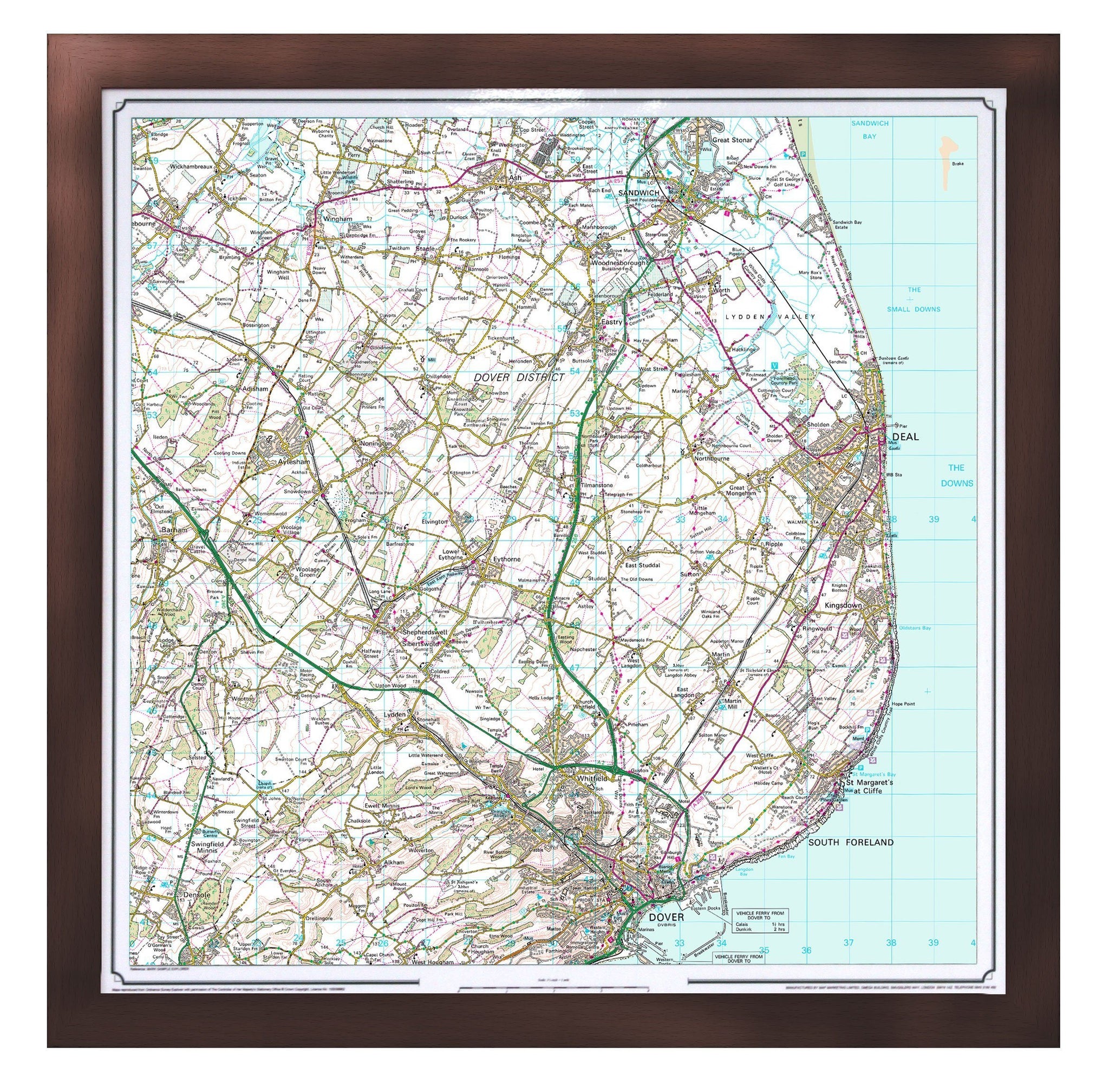 Customised Ordnance Survey Map - Centred on your Business – Map Marketing
