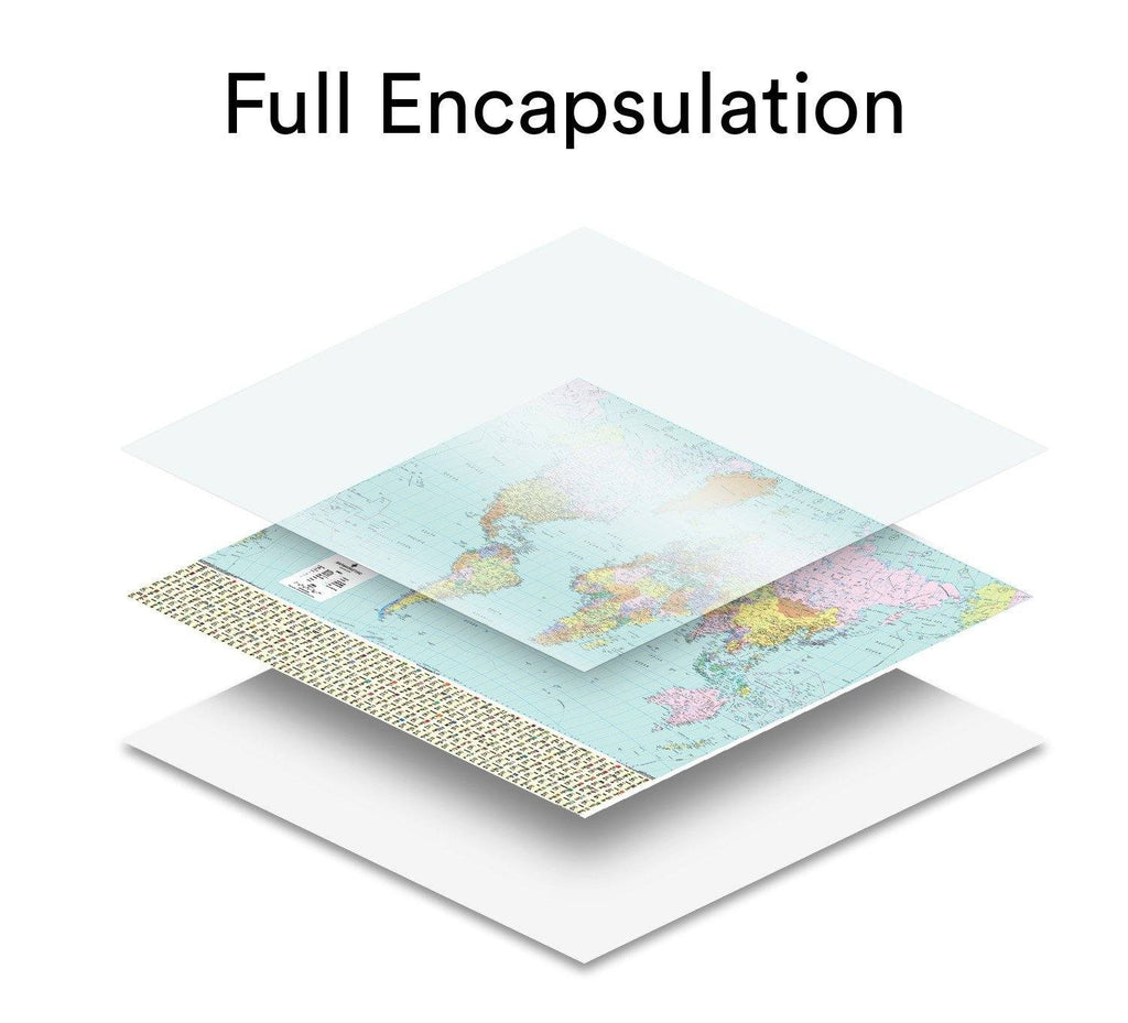 Exmoor National Park Wall Map | Tiverton, Minehead, Dulverton, Lynton ...