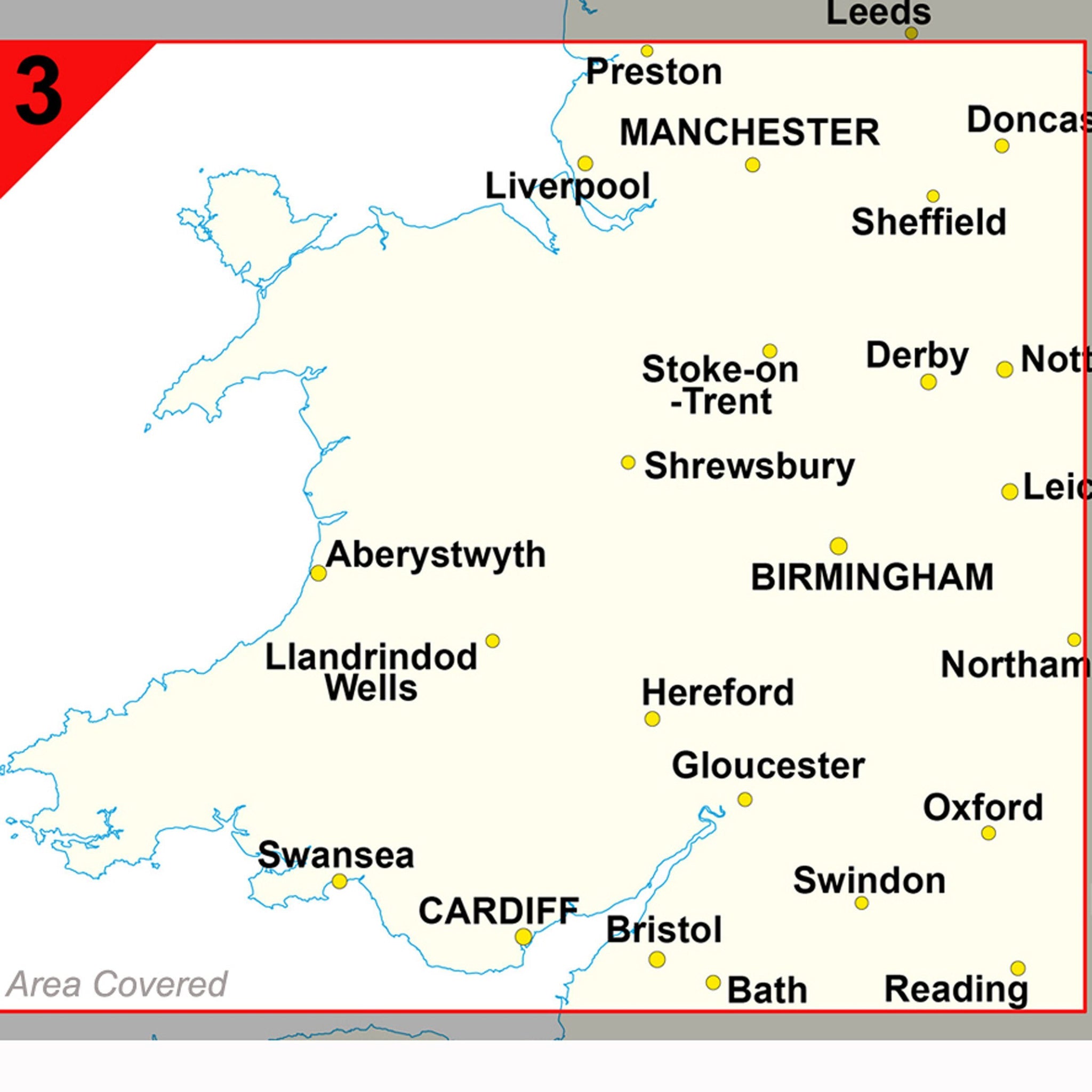 Wales and the Midlands (Liverpool, Birmingham, Cardiff, Bristol) - Dis ...